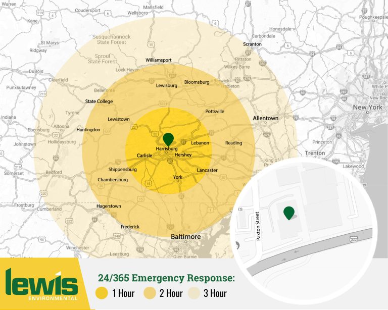 Harrisburg, PA Environmental Services - Lewis Environmental